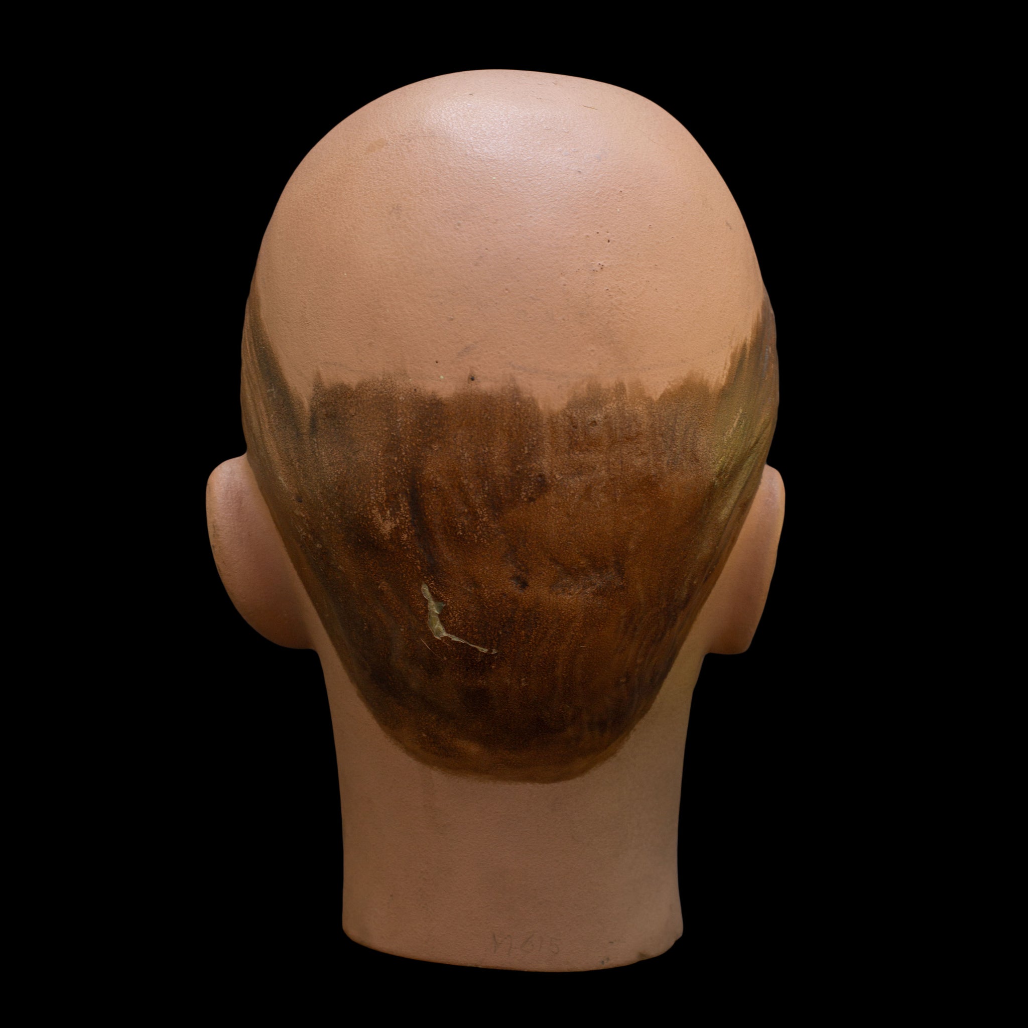 Vintage Mid Century Plaster Mannequin Head Male